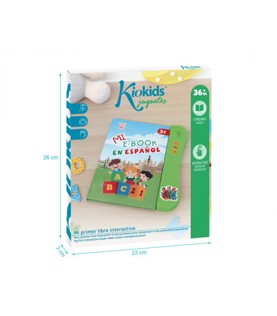 KIOKIDS Mi primer libro interactivo KIOKIDS